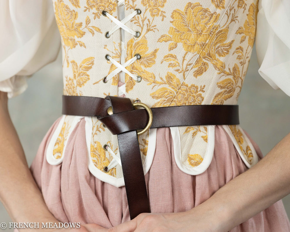 Leather Renaissance Belt – French Meadows