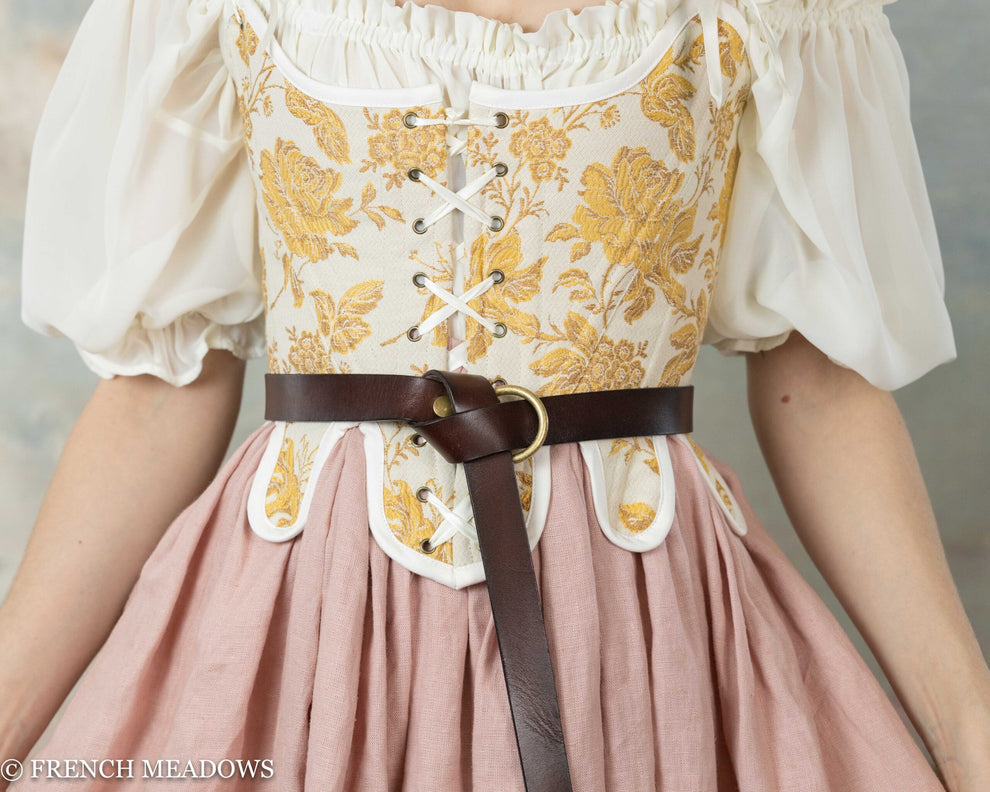 Leather Renaissance Belt – French Meadows